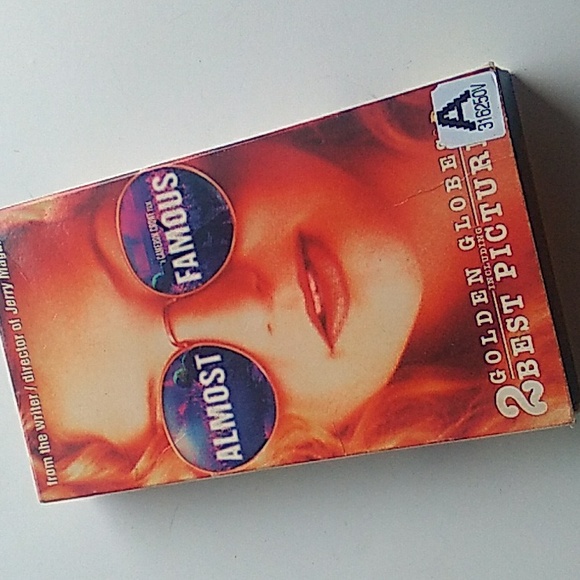 Dreamworks | Media | Vhs Tape Almost Famous Movie Used | Poshmark